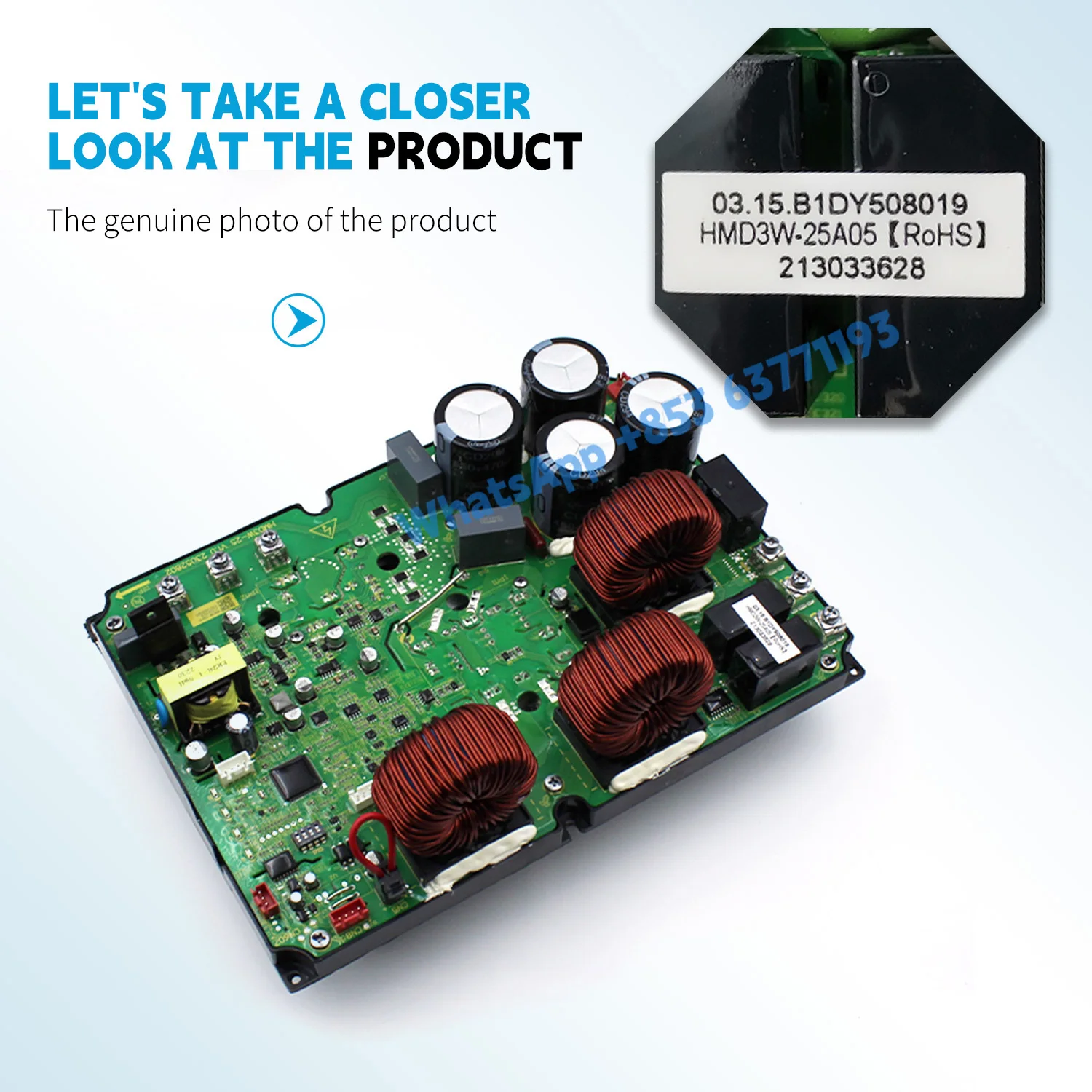 new Compressor Driver Control Board Assembly 213033628 HMD3W-25A05 for ...