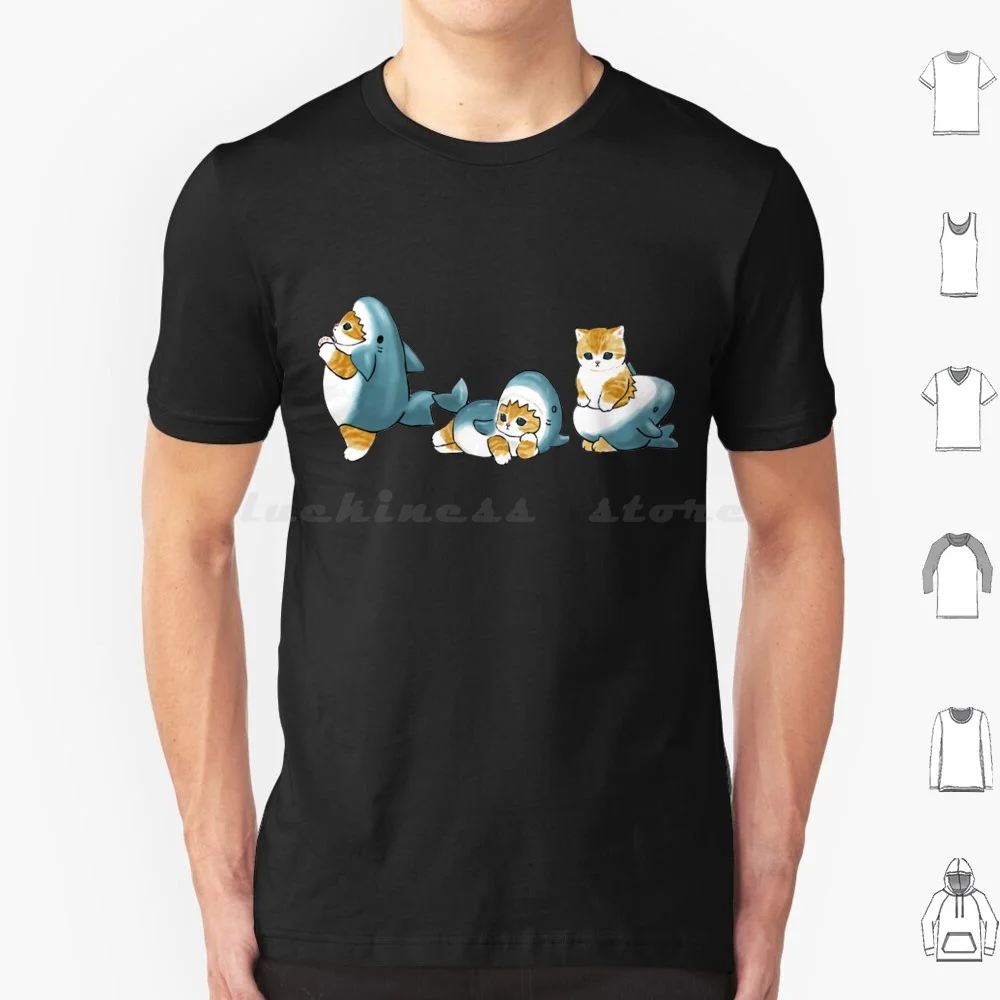 Mofu Sand Kawaii Tshirt-Mofusand Animals And Pets-Mofusand Shark T-Sh T ...