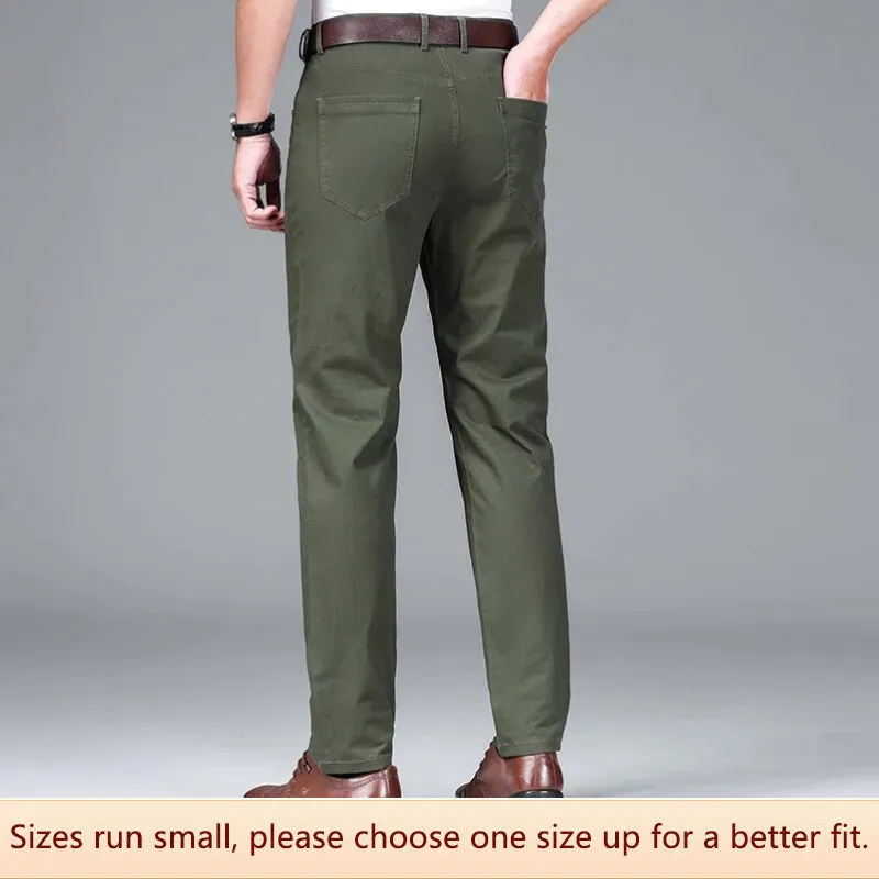 High-end-Business-Men-Work-Formal-Spring-Autumn-High-waist-Loose ...