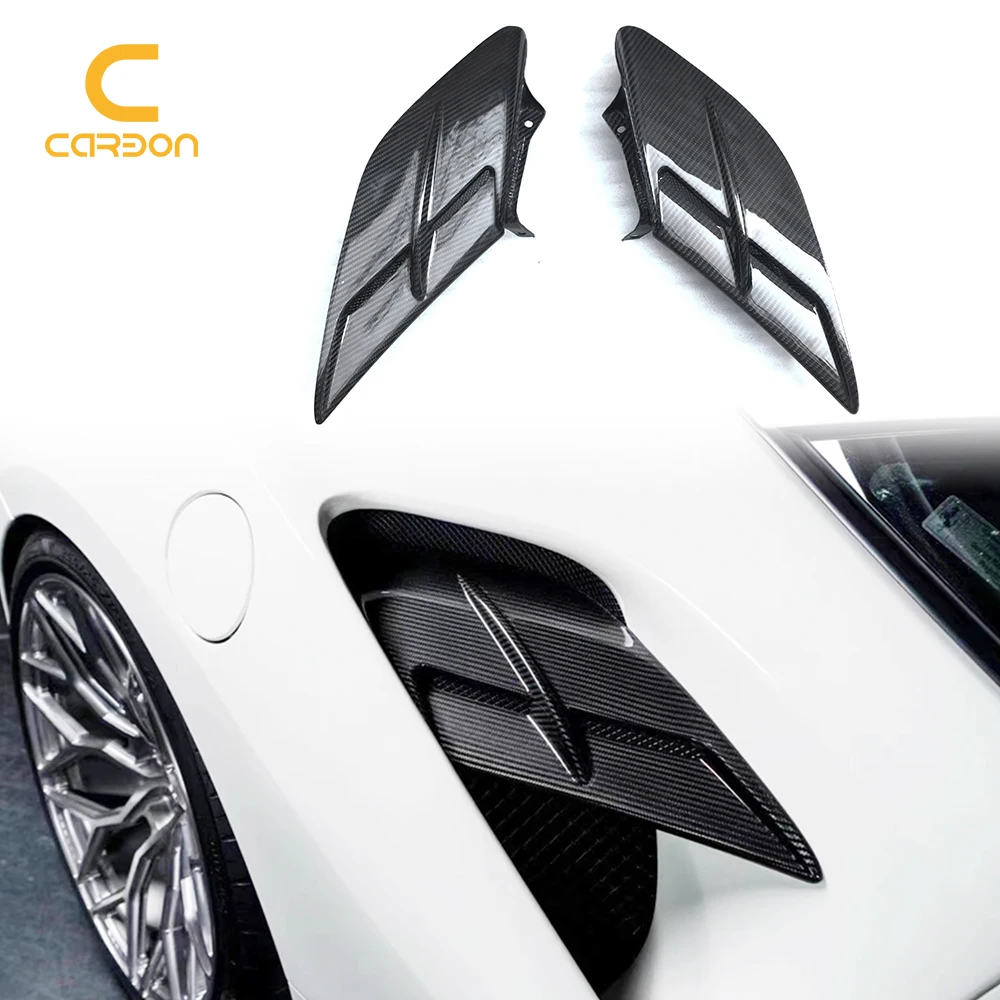 For Ferrari 488 carbon fiber side vent for ferrari 488 GTB Spider dry ...
