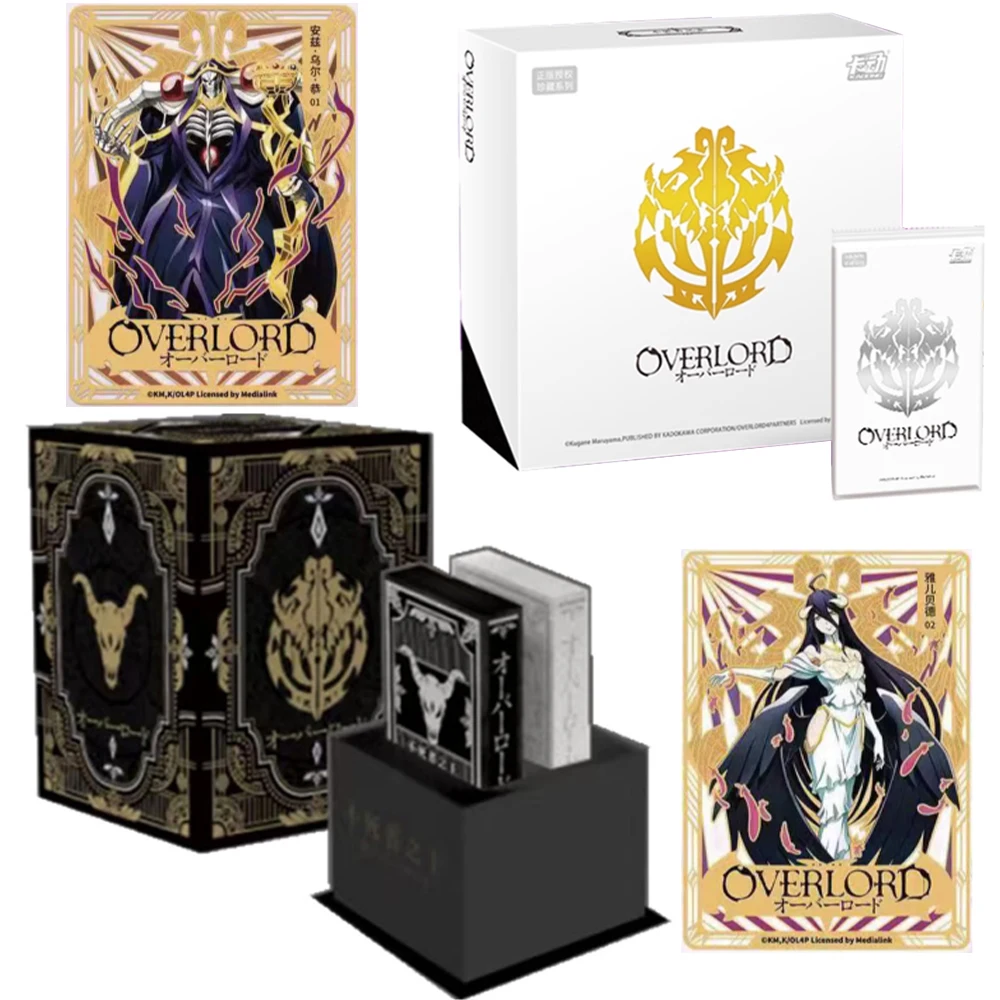 OVERLORD-Card-Deluxe-Collection-Edition-Genuine-Authorized-Exchange ...