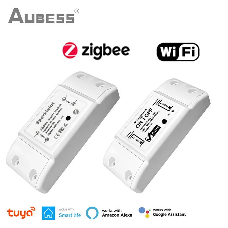Wifi-Zigbee-Smart-Lichtschakelaar-Universele-Breaker-Timer-Smart-Leven-App-Draadloze ...