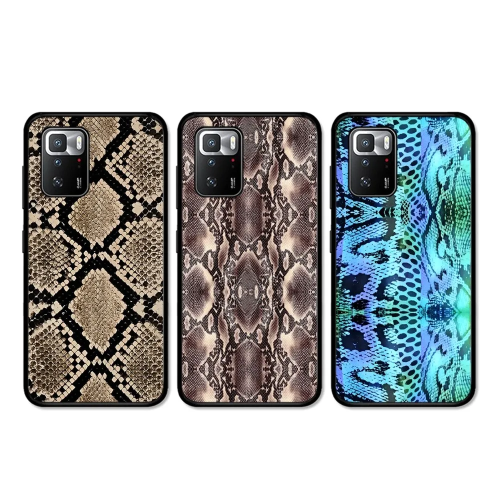 Snakes-Skin-Phone-Case-For-Samsung-S-20-21-22-23-plus-Ultra-for-Redmi ...