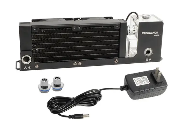 160mm AIO Radiator Water Cooling Module 2000RPM Integrated External ...