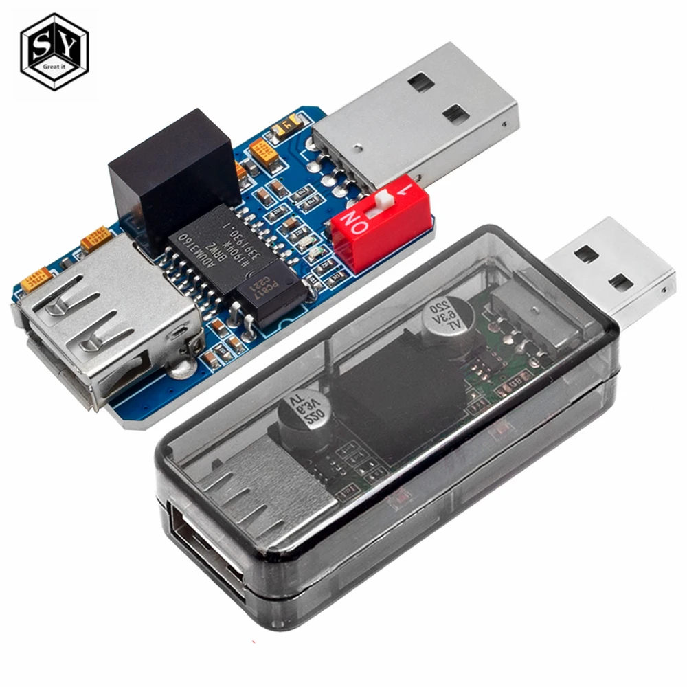 1500v Adum3160 Digital Signal Audio Power Isolator Usb To Usb Audio ...