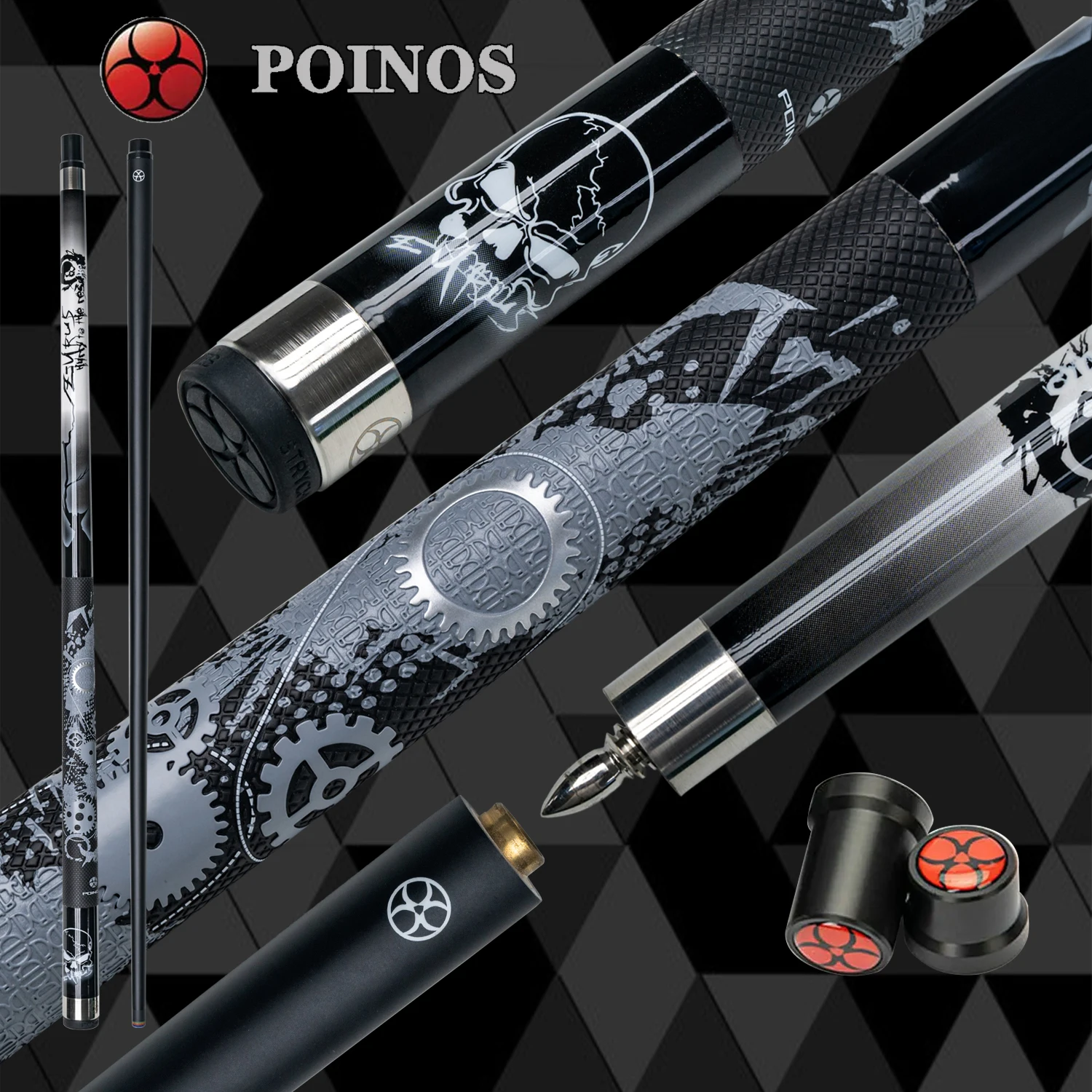 POINOS-13-mm-Professional-Carbon-Fiber-Maple-Shaft-Center-Joint ...