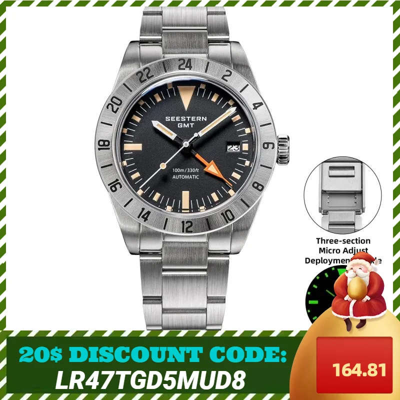 SEESTERN-GMT-Watch-of-Men-Retro-NH34-Automatic-Movement-Mechanical ...