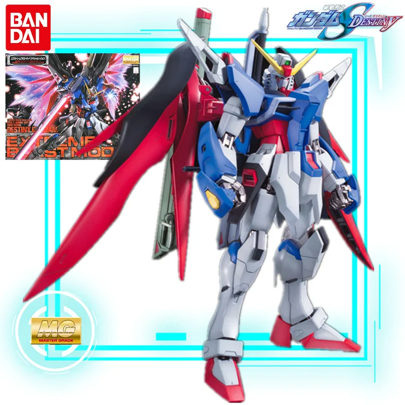 Mg 1/100 Bandai Genuine Action Figure Japan Anime Mobile Suit Gundam ...