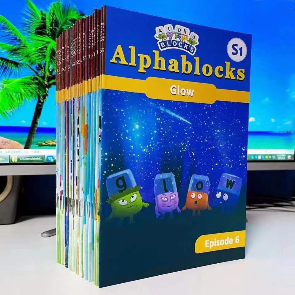 26PCS /Set Alphablocks Alphabet Letter Numberblocks Digital Building ...