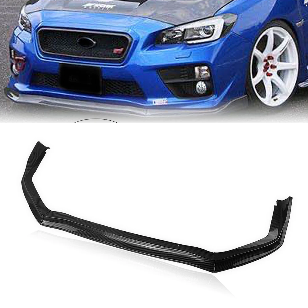 Car Front Bumper Spoiler Lip Guard Lowetr Splitter Blade Strip Canard ...