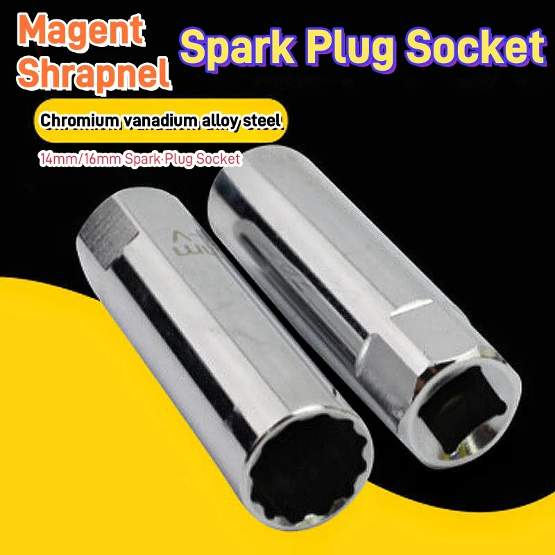 Universal-spark-plug-socket-spark-plug-wrench-magnetic-Shrapnel-plug ...