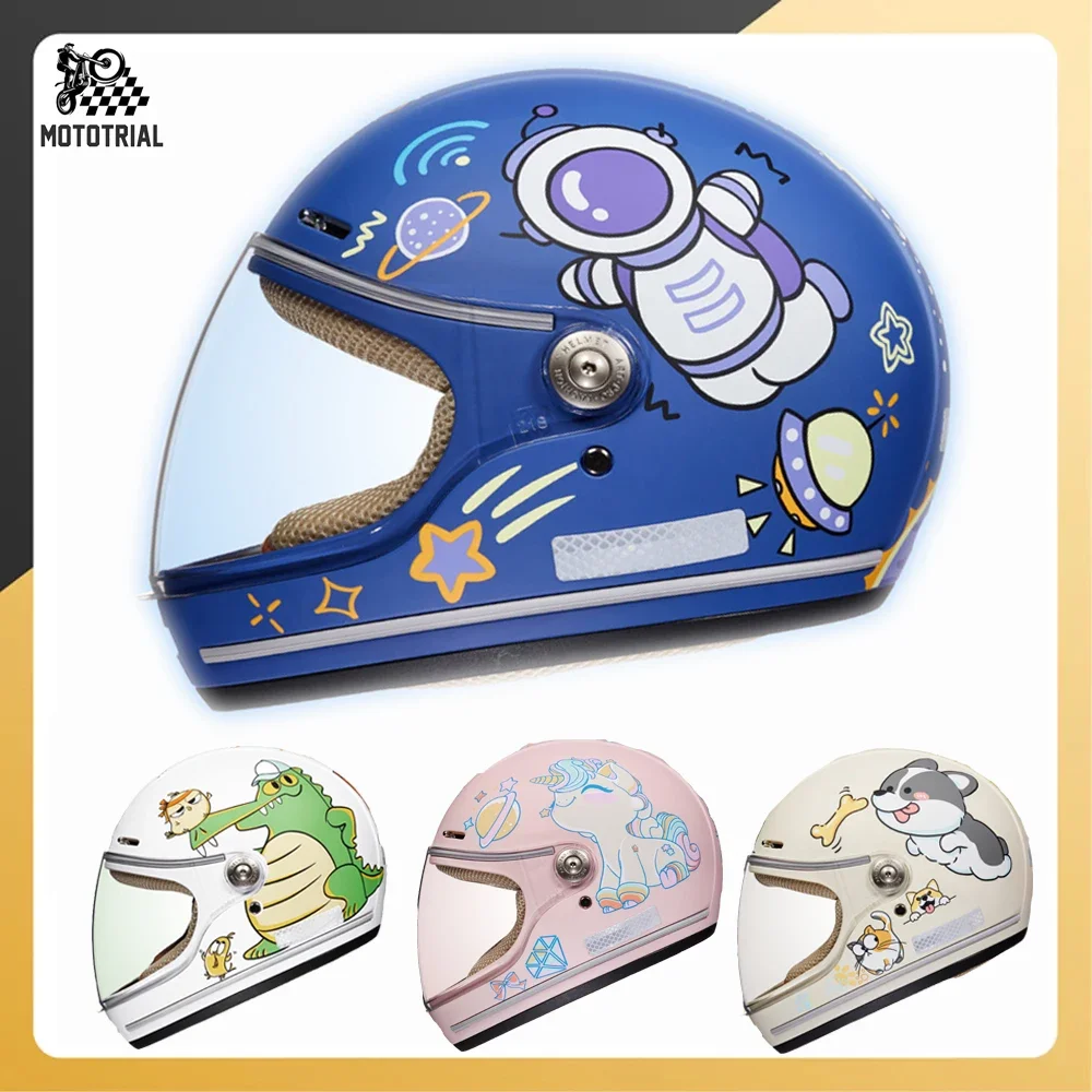 New-trendy-children-s-helmets-cute-cartoon-motorcycle-helmets-children ...