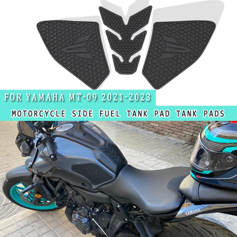 For-Yamaha-MT-09-MT-09-MT09-2021-Motorcycle-side-fuel-tank-pad-Tank ...