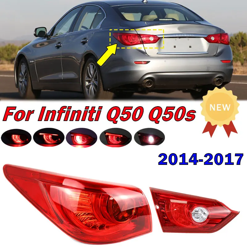 Car-Accessories-For-Infiniti-Q50-2014-2015-2016-2017-Tail-Light-Rear ...