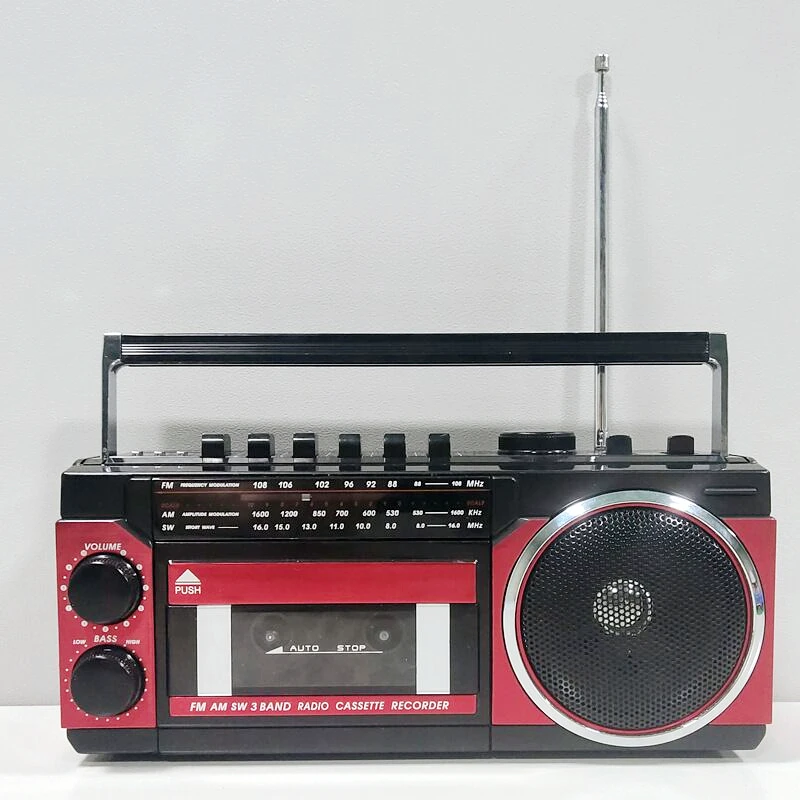 Retro-Portable-Multiband-FM-Tape-Radio-Bluetooth-Speaker-Outdoor ...