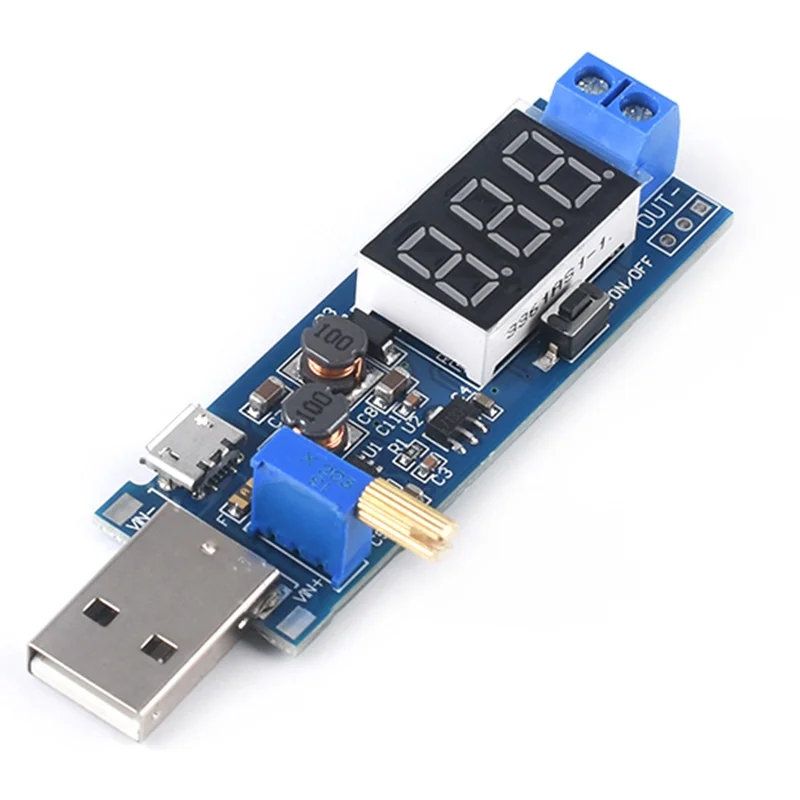 USB DC Boost Buck Converter USB Step UP/Down Power Supply Module Boost ...