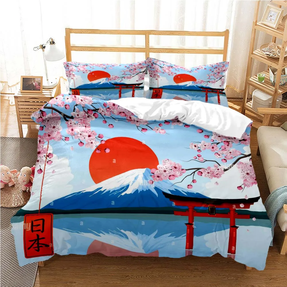 Japanese Inspired Bedding