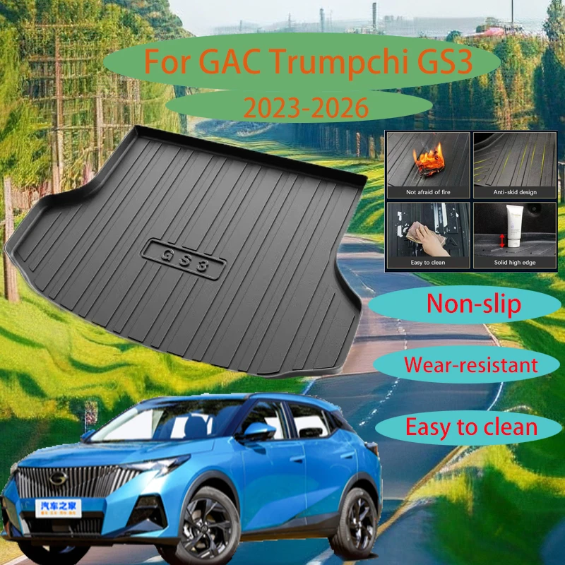 For GAC Trumpchi GS3 Emzoom Yingsu II 2023~2026 Car Rear Trunk Mat ...