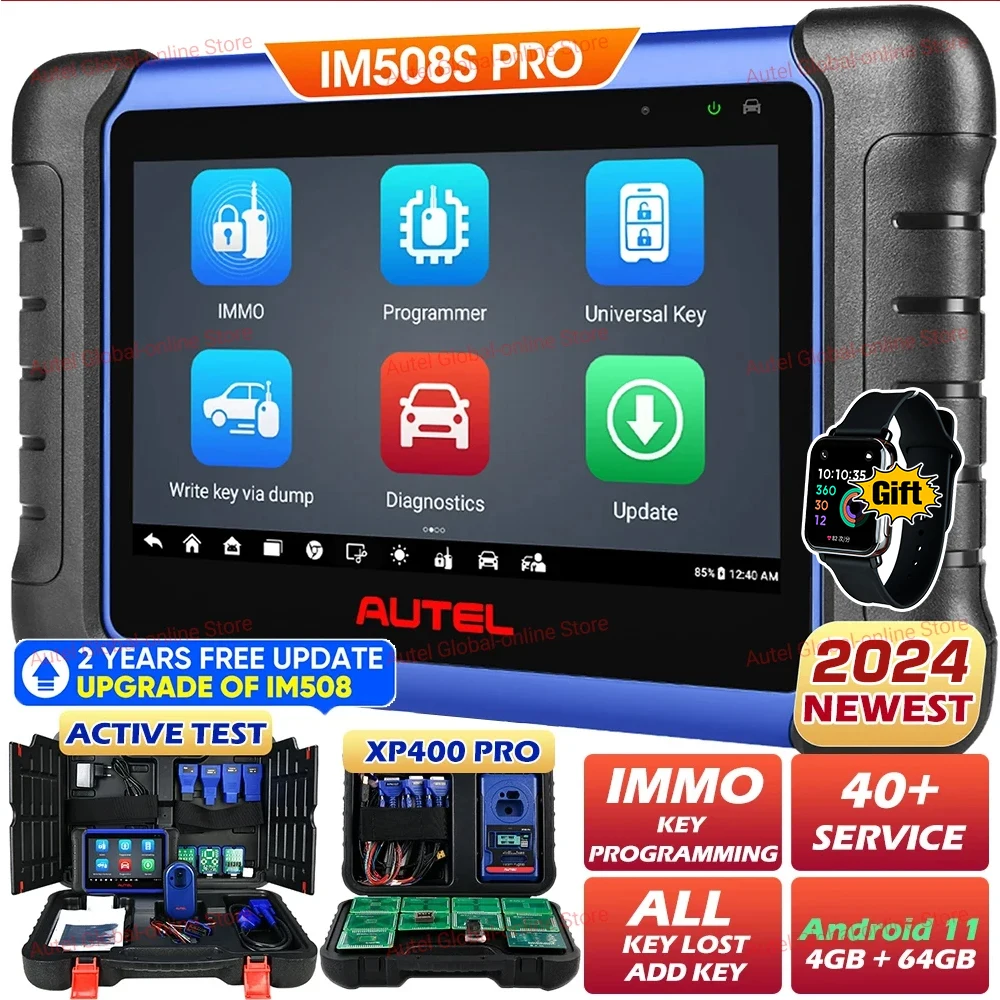 2024-Autel-IM508S-XP400Pro-Key-Programmer-All-Systems-Diagnostic-IMMO ...