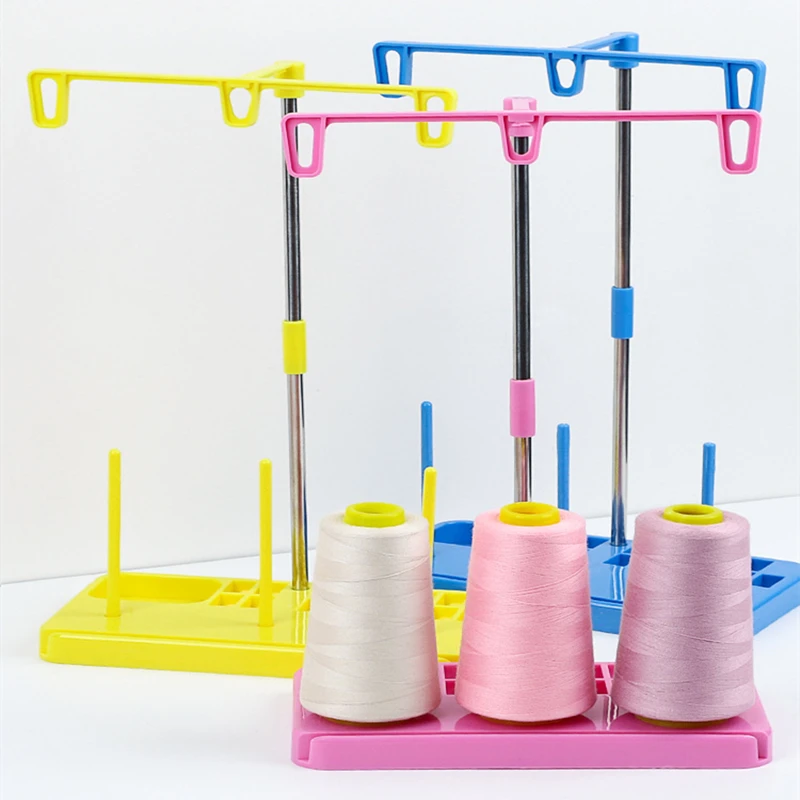 Thread-3-Spool-Holder-Stand-Rack-Sew-Quilting-For-Home-Sewing-Machine ...