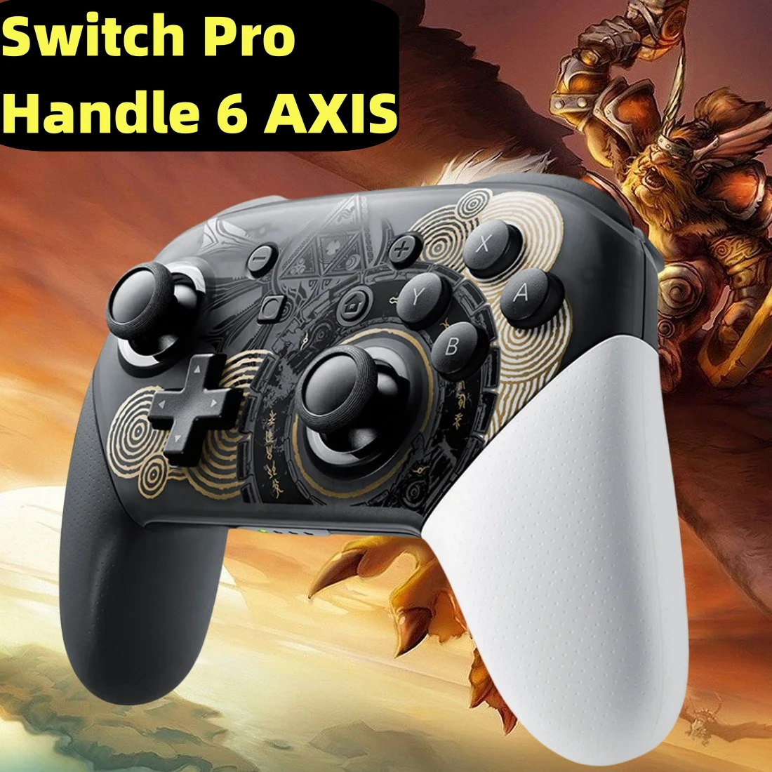 Mando-inal-mbrico-con-Bluetooth-para-Switch-Pro-Joystick-con-funci-n-de ...