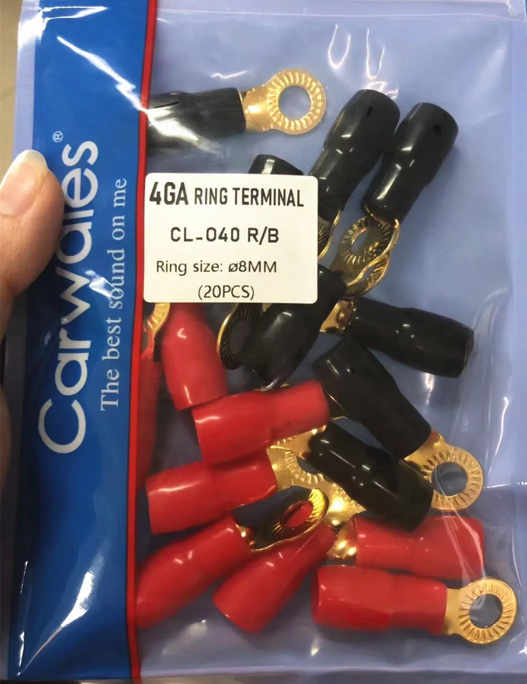 Round-Car-Wiring-Harness-Connector-Ring-Terminal-Copper-Tubular ...