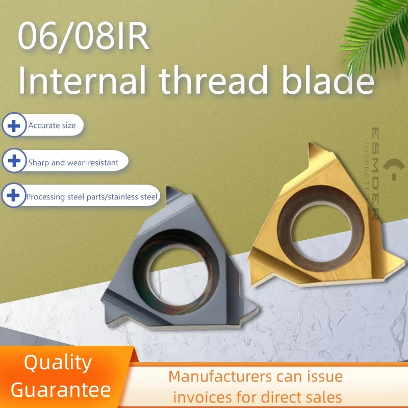 06-08-IR-A-60-1-5-ISO-Thread-Turning-Insert-CNC-Lather-cutter-tool ...