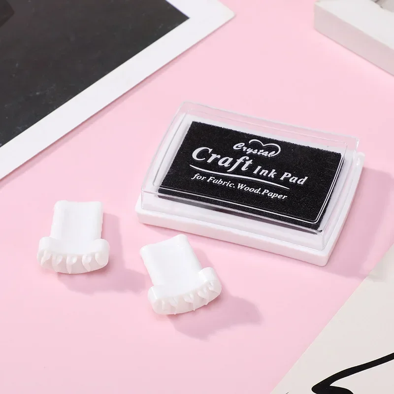 Ink Pad Ink Stamp Pad for DIY Craft Rubber Self Inking Roller Stamps ...