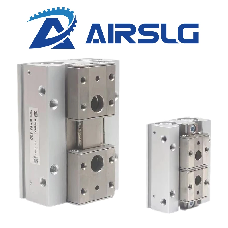 AFR Brand Low Profile Air Parallel Gripper Force Pneumatic Cylinder ...