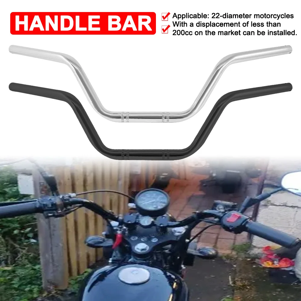 7-8-22mm-Handlebar-For-Honda-CB125S-CB200-CG-CB-125-S-Iron-Scooter ...