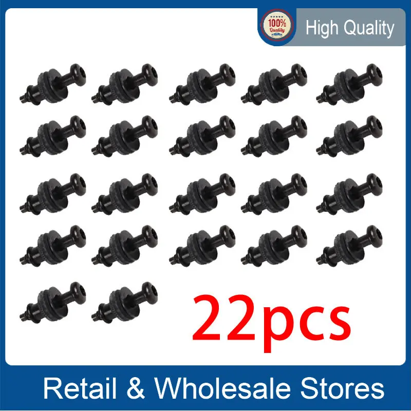 22 pçs kit de parafuso da cabeça do cilindro para volkswagen beetle ...