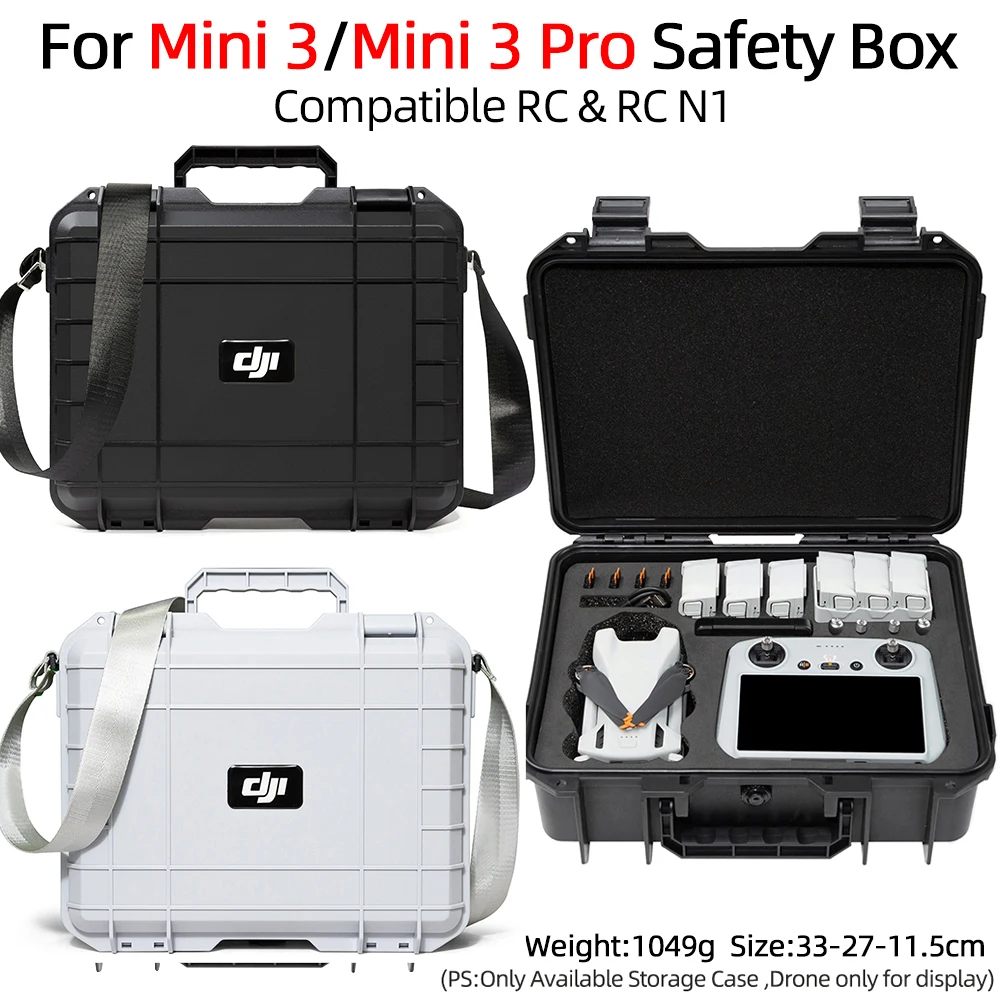 For Dji Mini 3 Pro Explosion-proof Case, Dji Mini 3 Pro Carrying Case ...