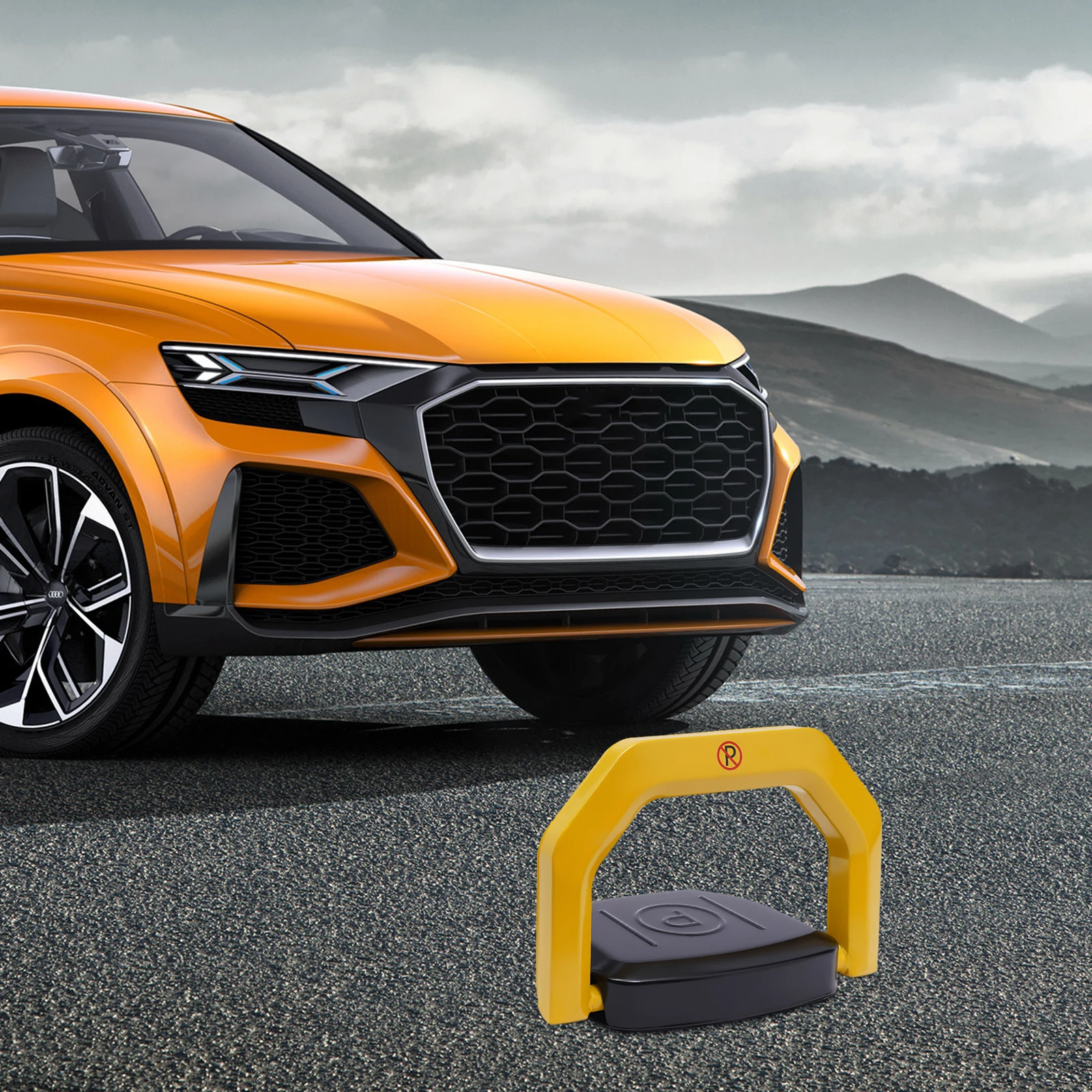 Large-Square-Motor-New-Folding-Automatic-Parking-Lock-Driveway-Security ...