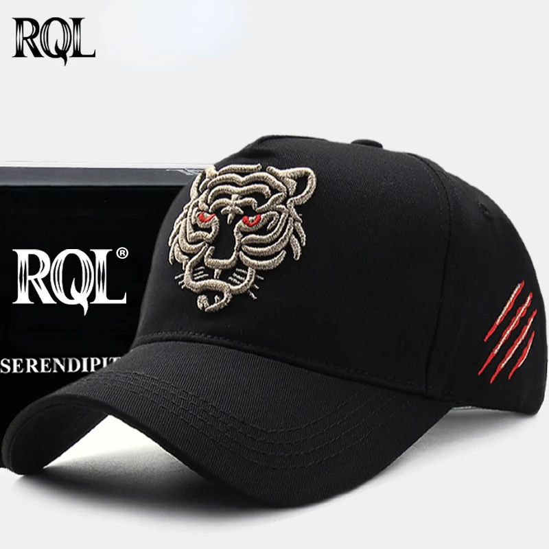 RQL-Unique-High-Quality-Baseball-Cap-for-Men-Retro-Hat-Golf-Hat-Cotton ...