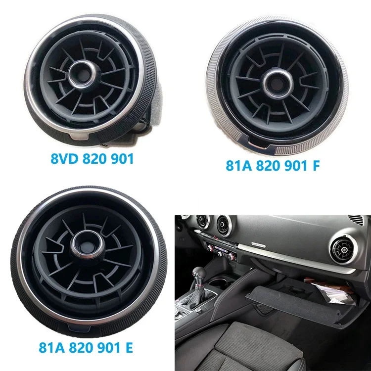 Ruili341-For-Audi-A3-8V-A3-Q2L-Air-conditioning-outlet-81A-820-901-E-or ...
