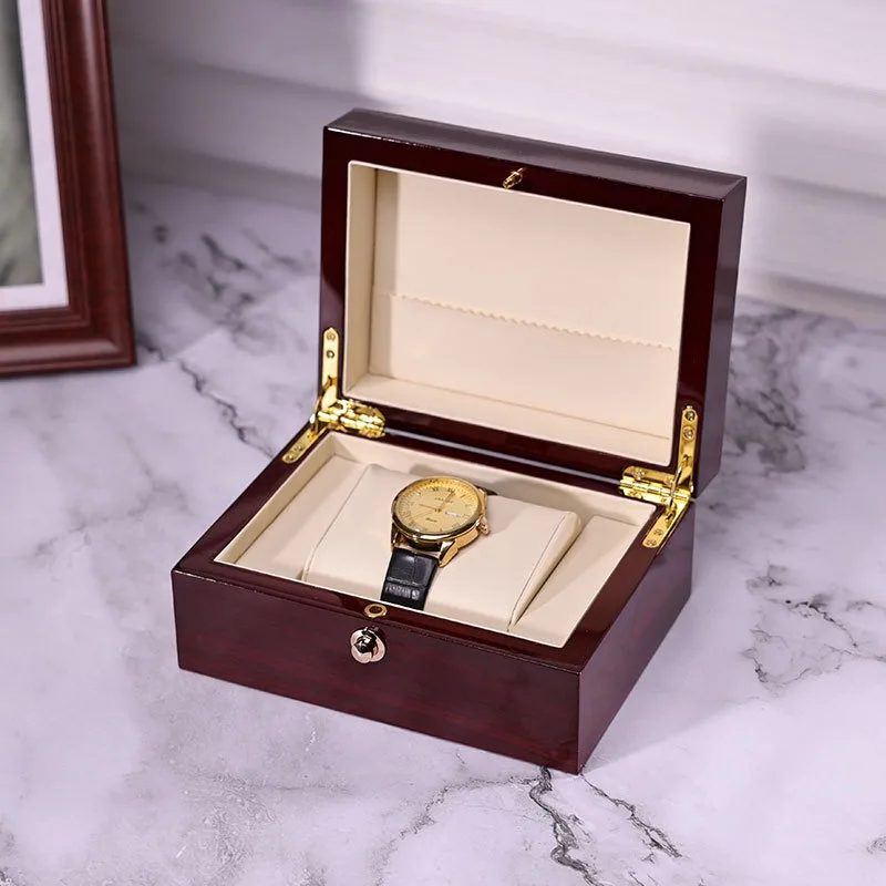 Mechanical Watch Collection Box Single Watch Display Cases Jeweler Gift ...