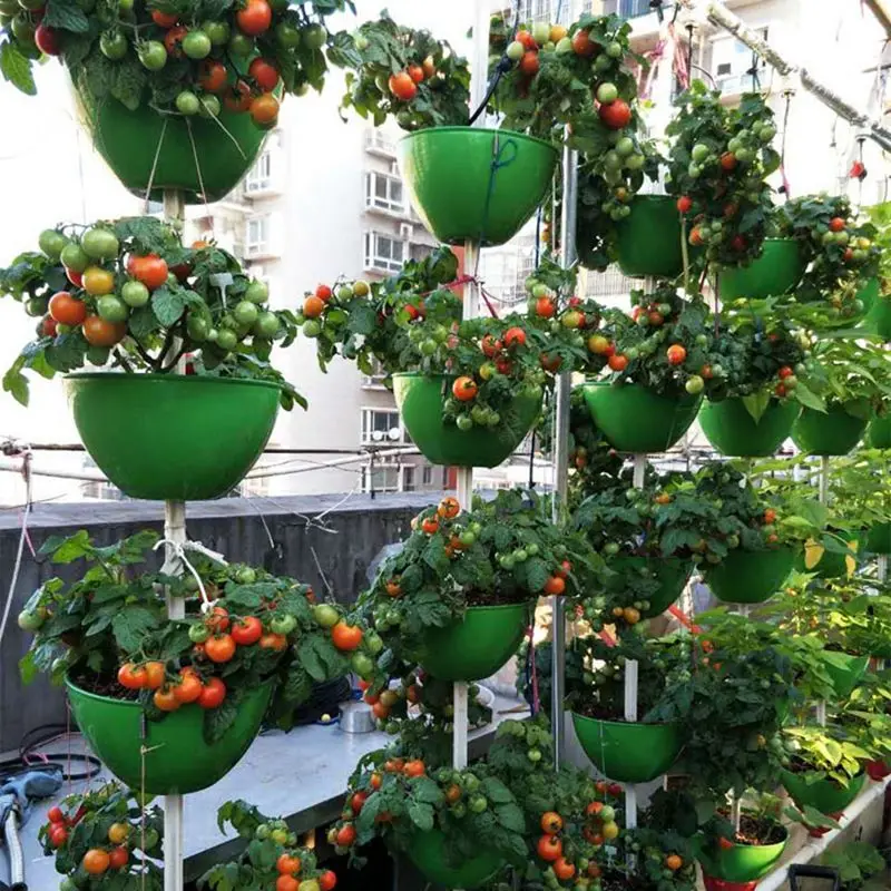 Balcony-Soilless-Cultivation-String-Basin-Hanging-Hydroponic-Flower-Pot ...