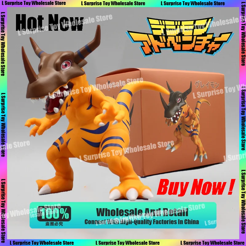 In-Stock-12cm-Digimon-Adventure-Figure-Greymon-Yagami-Taichi-Agumon-War ...