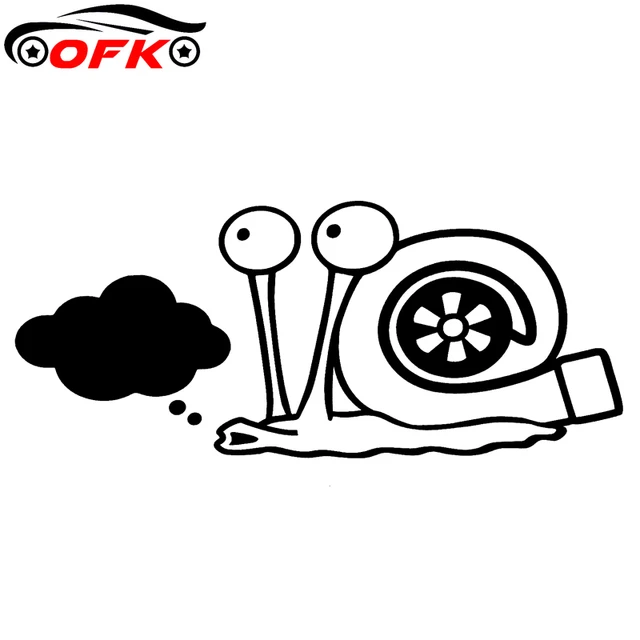 Turbo Snail Decal