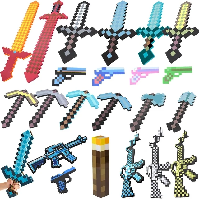 Minecraft Foam Diamond Sword