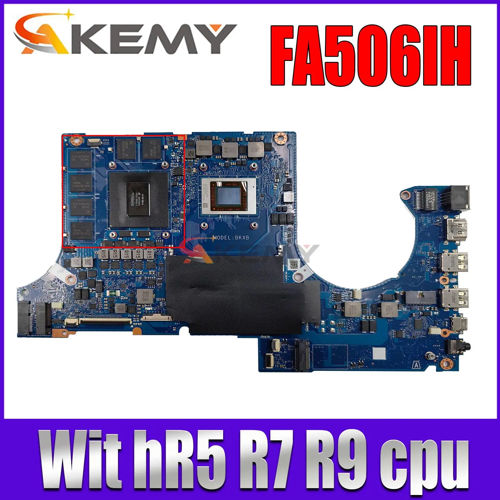 Placa-base-FA506IH-ASUS-TUF-Gaming-A15-FA506-FA506II-FA506IU-FA506IV ...