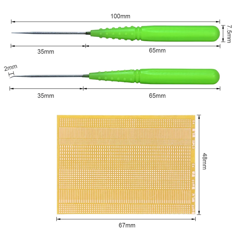 3-in-1-Soldering-Lugs-Solder-Piece-Dot-Repairing-with-Needle-for-PCB ...