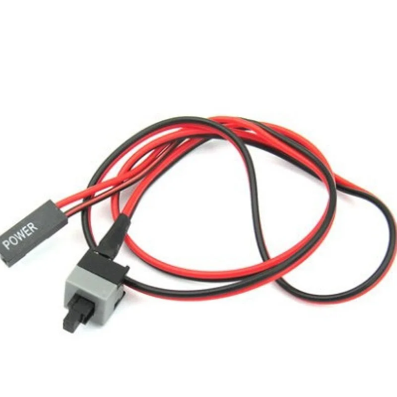 1pcs Reset Motherboard Cable Desktop Computer PC Case Power Button SW ...