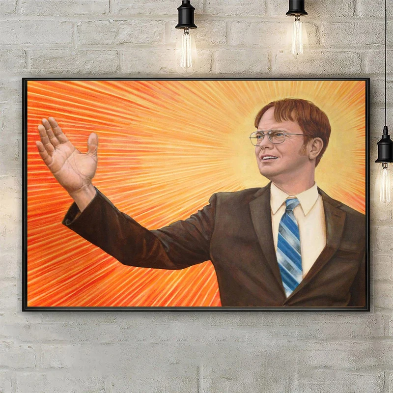 Dwight Schrute Painting