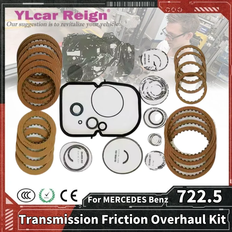 722.5 Automatic Transmission Friction Plates Discs Overhaul Repair Kit ...