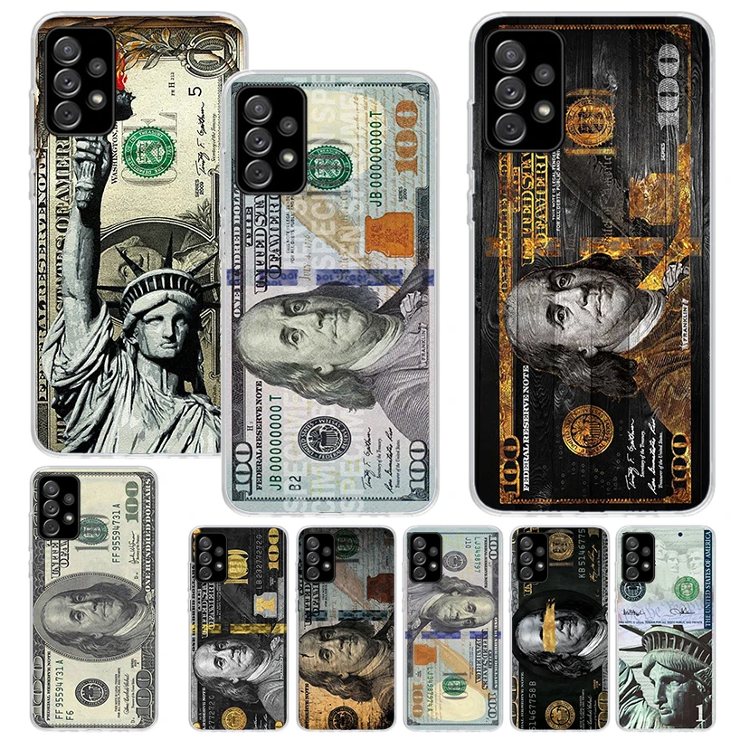 Banknote-Dollar-Cash-Money-Print-Soft-Case-for-Samsung-Galaxy-A53-A52 ...
