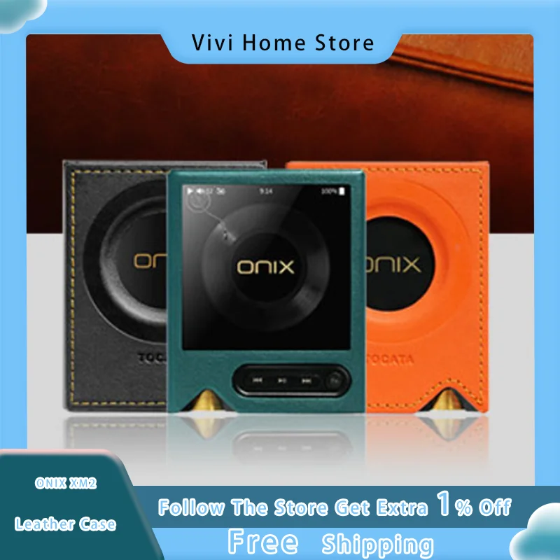 ONIX XM2 HiFi Music Player Leather Case Lossless Audio Player ...