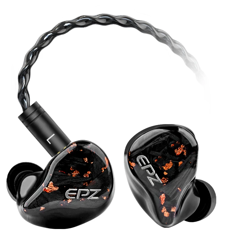 EPZ-Q1-In-Ear-Wired-Earphones-Resin-Balanced-Armature-HIFI-Bass-Monitor ...