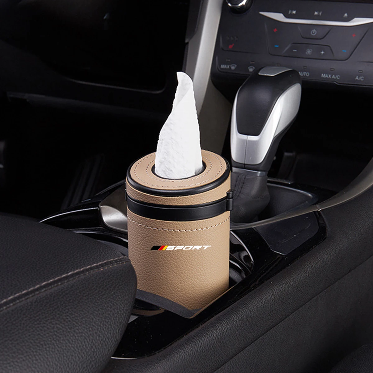1PC-Multifunction-Car-Tissue-Holder-Box-Cover-Round-Paper-Tube-With ...