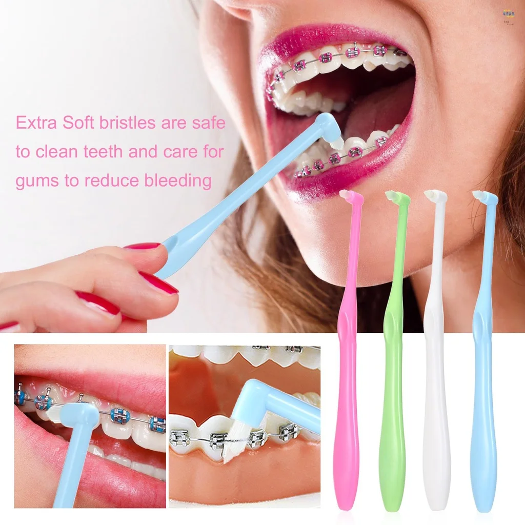 5pcs-Orthodontic-Interdental-Brush-Soft-bristles-Teeth-Cleaning-Soft ...